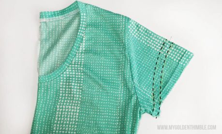 How to Draft a Cap Sleeve Pattern. Quick and Easy Tutorial. - My Golden ...