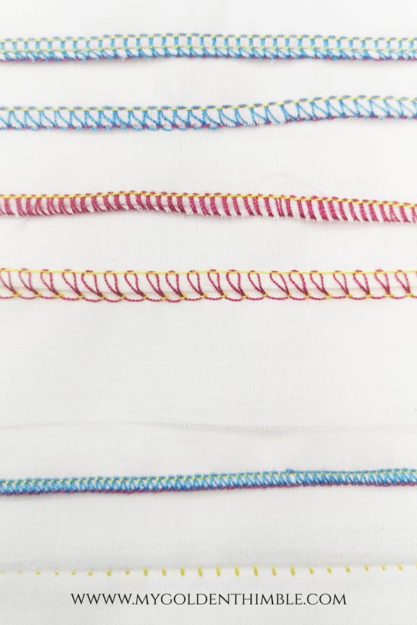 How to Sew an Overcast Stitch by Sewing Machine