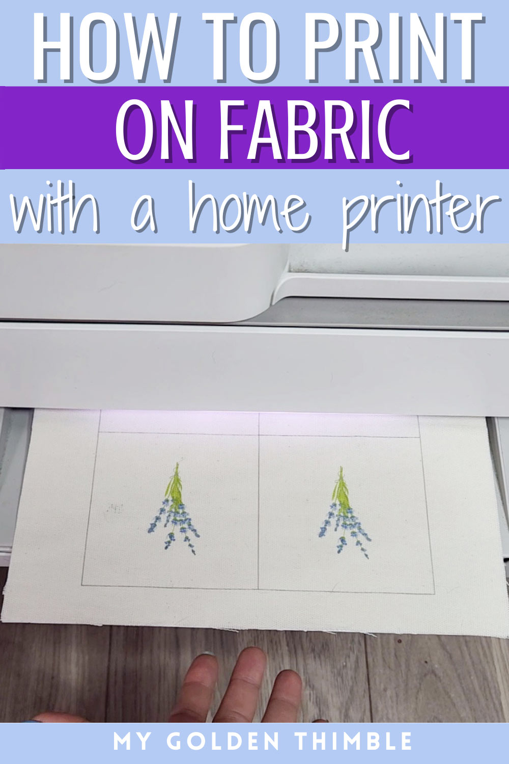 How To Print On Fabric At Home - Easy Tutorial