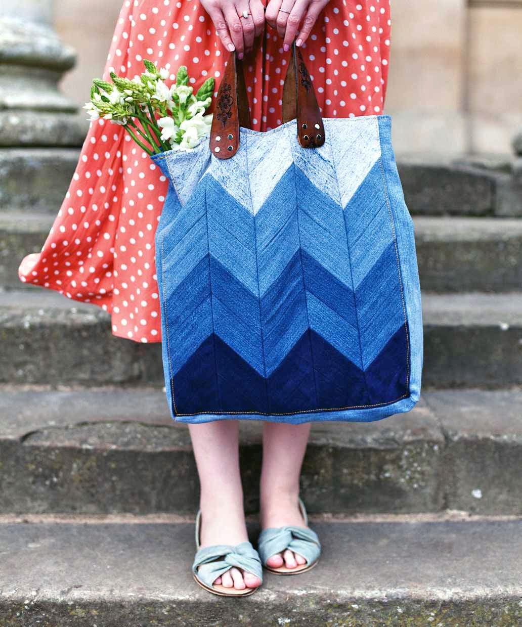 31 Denim Bag Patterns: Genius Ways to Turn Old Jeans into Bags